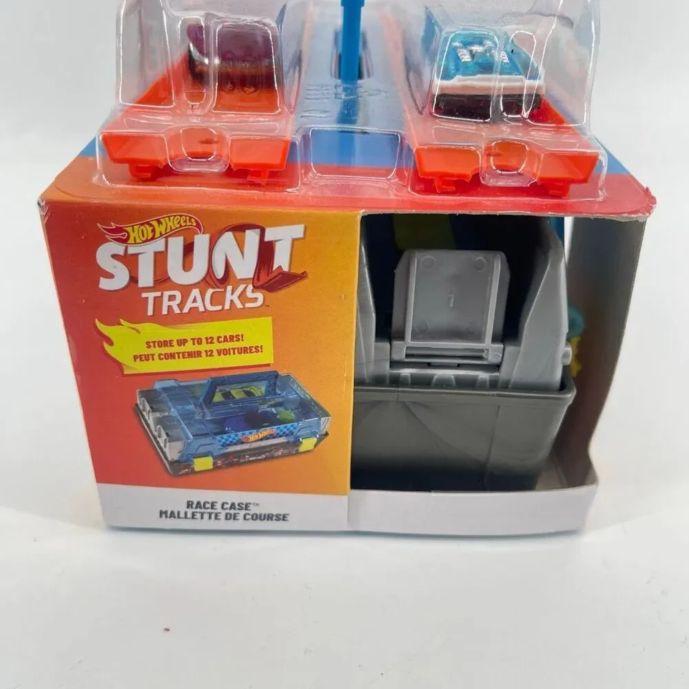 Hot Wheels | Toys | Hot Wheels Race Case Stunt Tracks Playset Dual ...